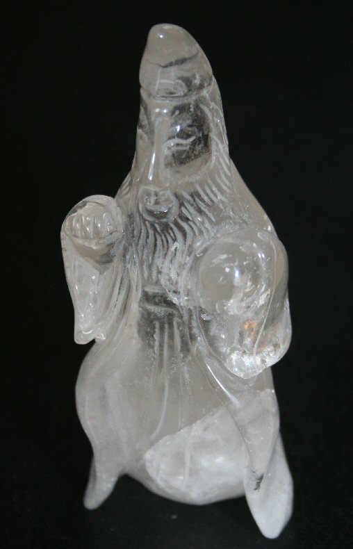 Large Quartz Crystal Wizard - Cosmic Spirit Shop