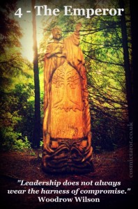 Global Year Card 2020: The Emperor In The Tarot - Cosmic Spirit Tarot